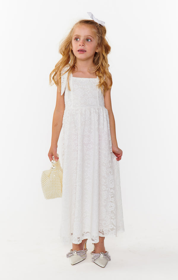Little Claire Maxi ~ White Forever Lace – Show Me Your Mumu