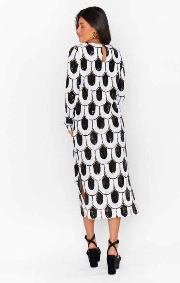 Maddison Dress ~ Art Deco Sequins – Show Me Your Mumu