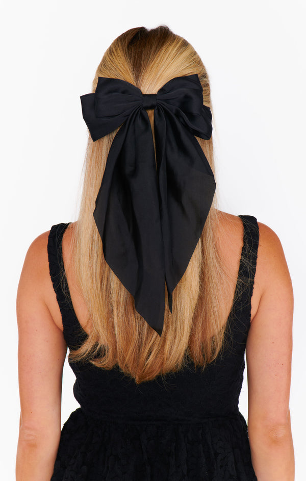 Darling Hair Bow ~ Black – Show Me Your Mumu