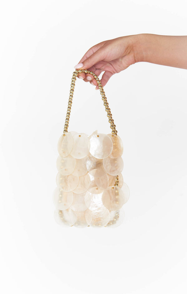 Becca Shell Bag ~ Ivory – Show Me Your Mumu