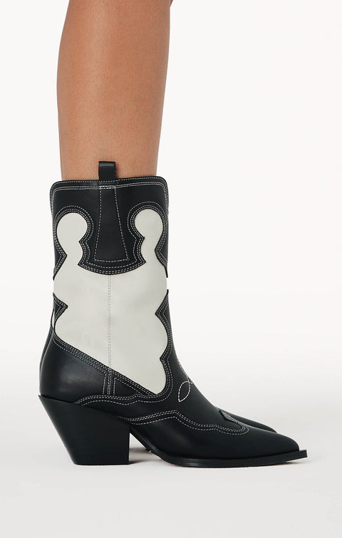 Billini Adriel Western Boot ~ Black/Ivory – Show Me Your Mumu