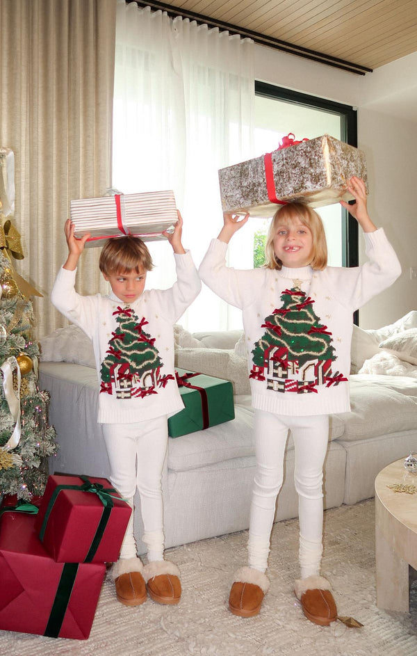 Little Fireside Sweater ~ Christmas Tree Knit – Show Me Your Mumu
