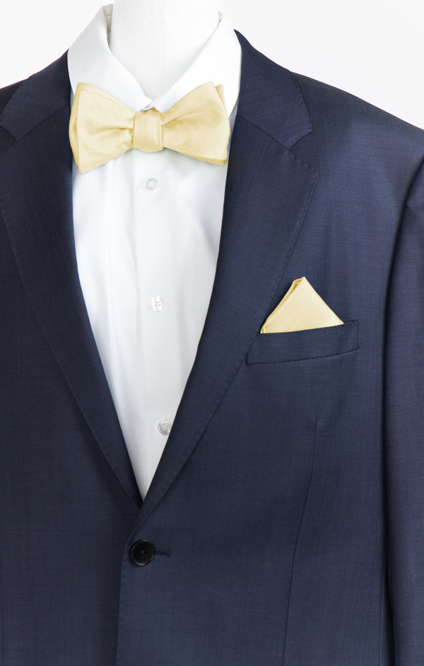 Sam Pocket Square ~ Pale Yellow – Show Me Your Mumu