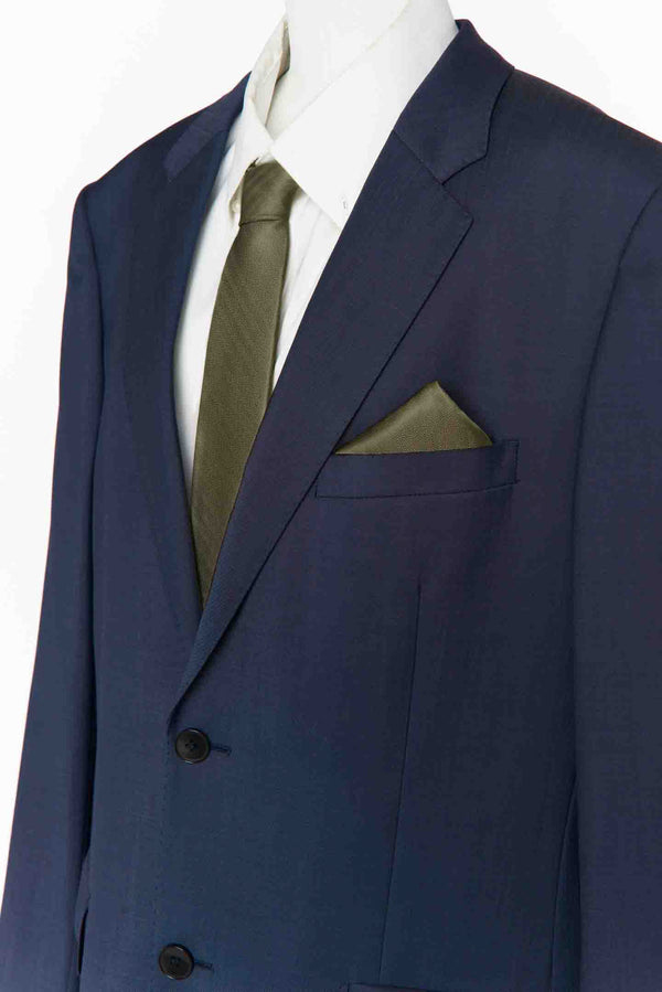 Sam Pocket Square ~ Rich Olive Solid – Show Me Your Mumu
