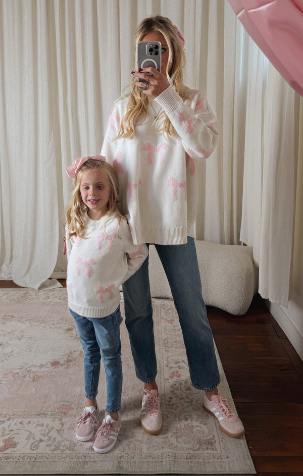 Little Gabrielle Sweater ~ Put A Bow On It Knit – Show Me Your Mumu
