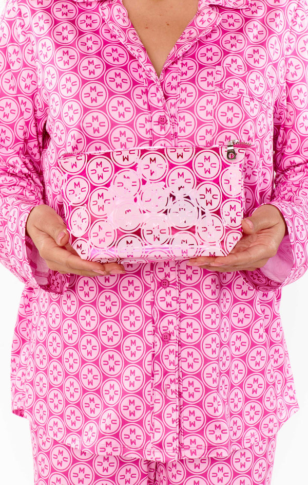 The Essentials Makeup Bag ~ Pink Mumu Logo – Show Me Your Mumu