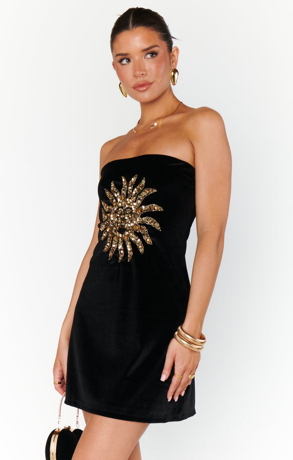 On My Way Dress ~ Sun Sequins Velvet – Show Me Your Mumu