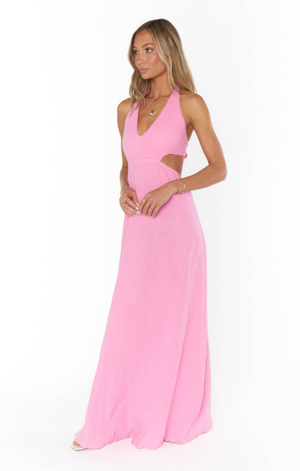 Marisol Maxi Dress ~ Bubblegum Gauze Show Me Your Mumu