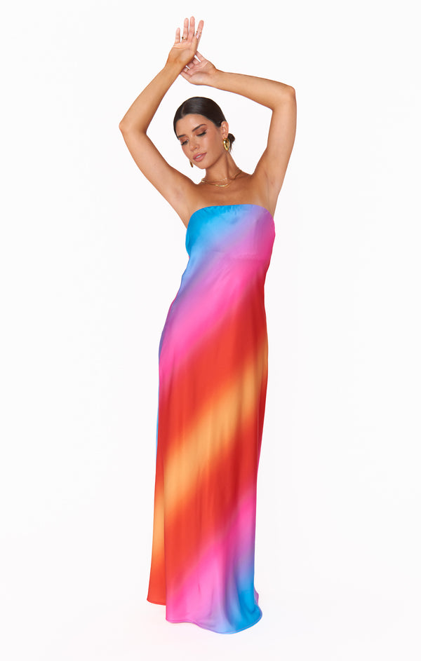 Taylor Tube Dress ~ Sunset Ombre – Show Me Your Mumu