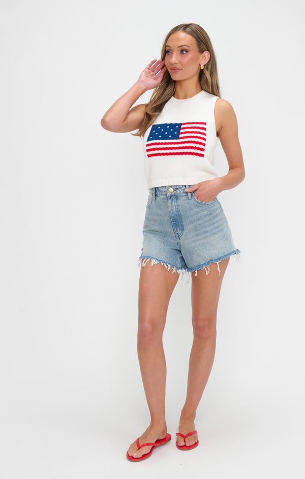 Milo Tank ~ Flag Knit – Show Me Your Mumu