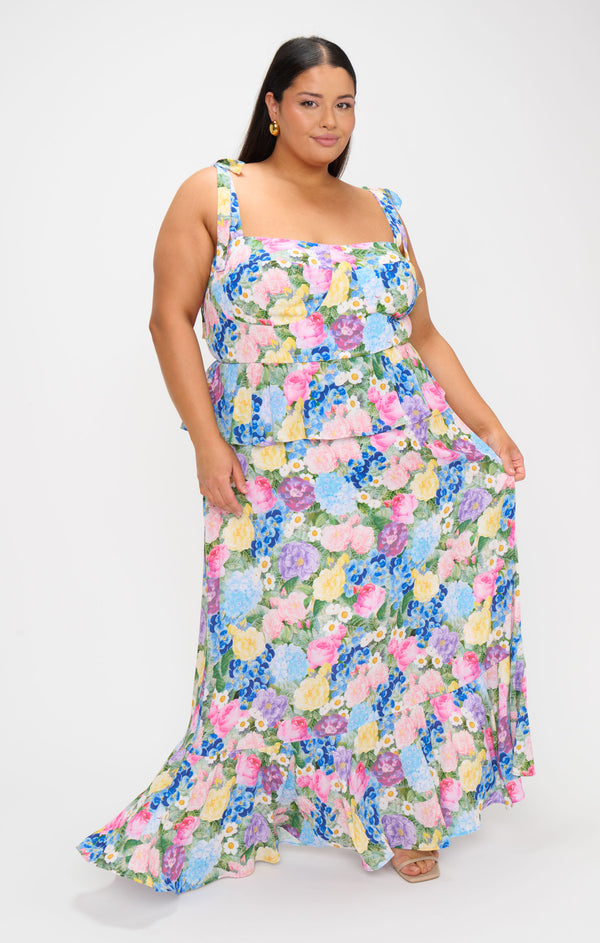 Paxton Midi Dress ~ Flower Shop – Show Me Your Mumu