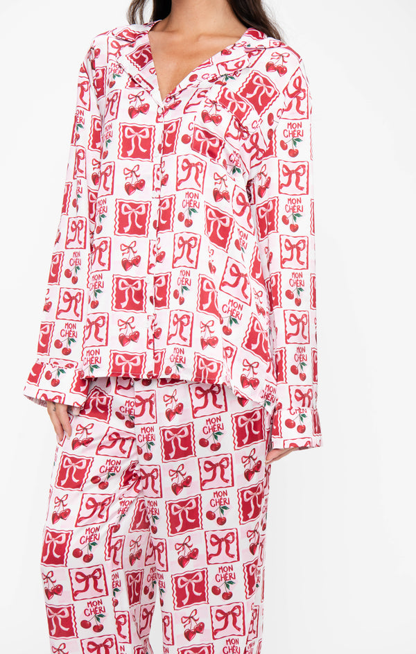 Classic PJ Set ~ Mon Cheri Silky – Show Me Your Mumu