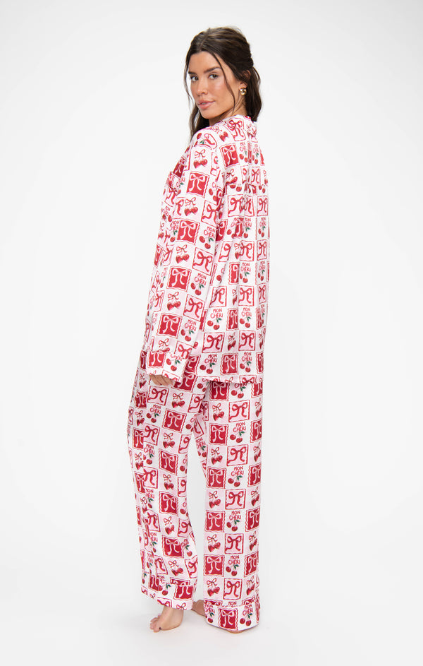 Classic PJ Set ~ Mon Cheri Silky – Show Me Your Mumu
