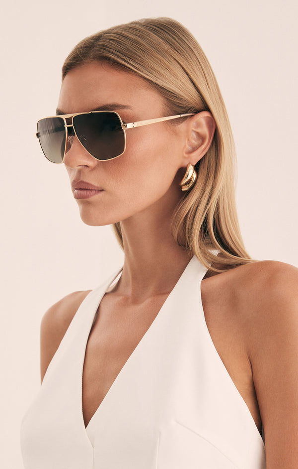 Banbè Eyewear The Grace Sunglasses ~ Light Gold-Taupe Fade – Show Me Your Mumu