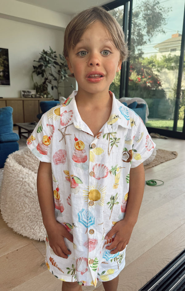 Lil Easy Shorts ~ Seaside Treasures – Show Me Your Mumu