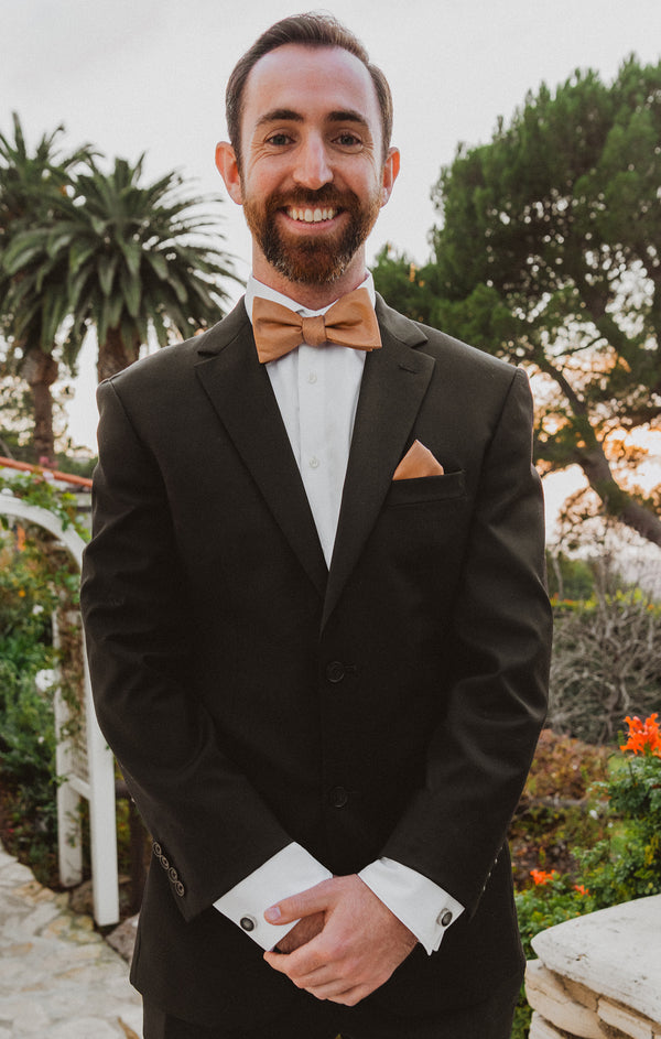 Sam Pocket Square ~ Copper Solid – Show Me Your Mumu