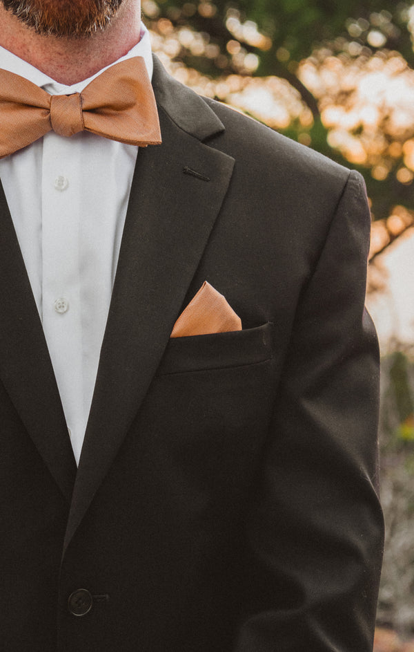 Sam Pocket Square ~ Copper Solid – Show Me Your Mumu