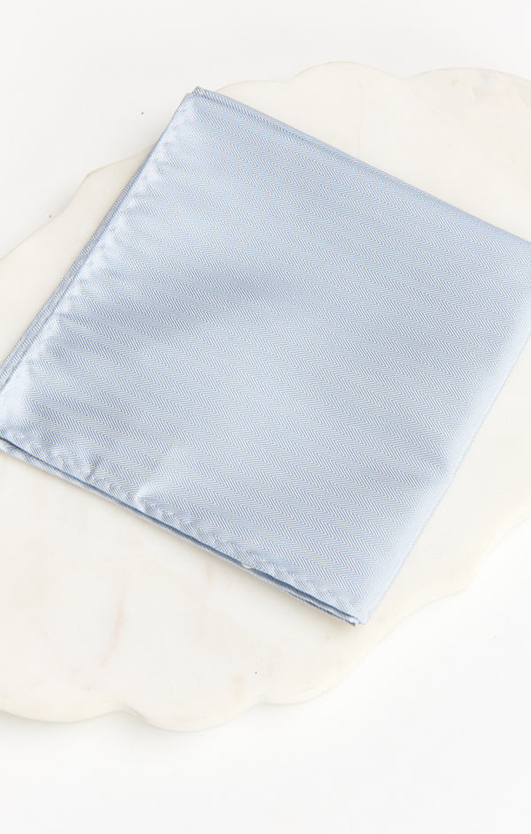 Sam Pocket Square ~ Steel Blue Solid – Show Me Your Mumu